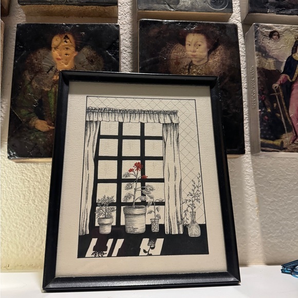 Art | Vintage Pen Drawing By Elenor Hutton Selk | Poshmark